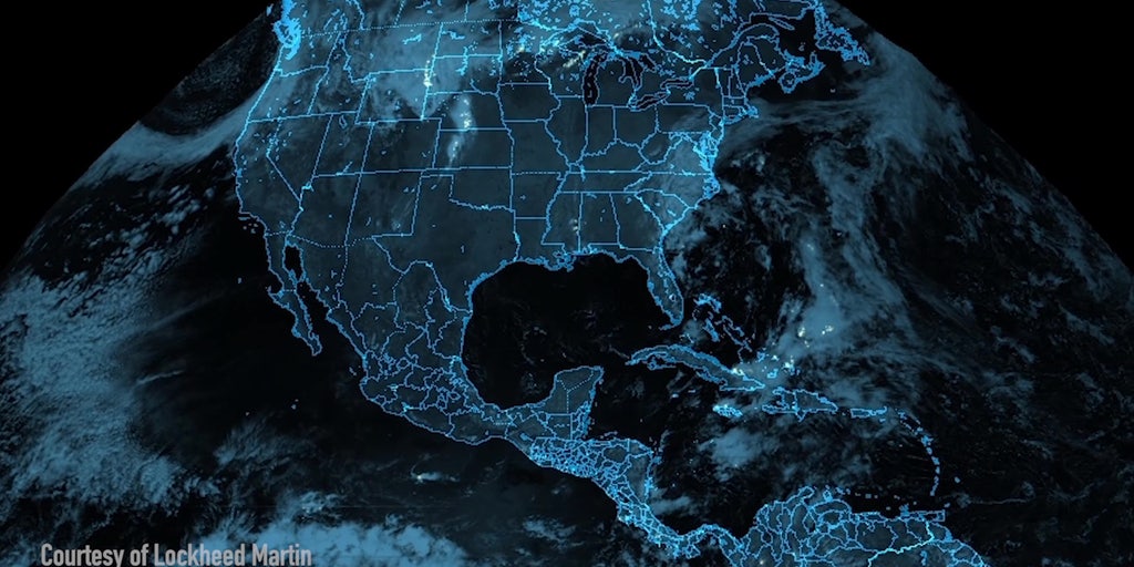 So flashy! New weather satellite shows off lightning detection ...