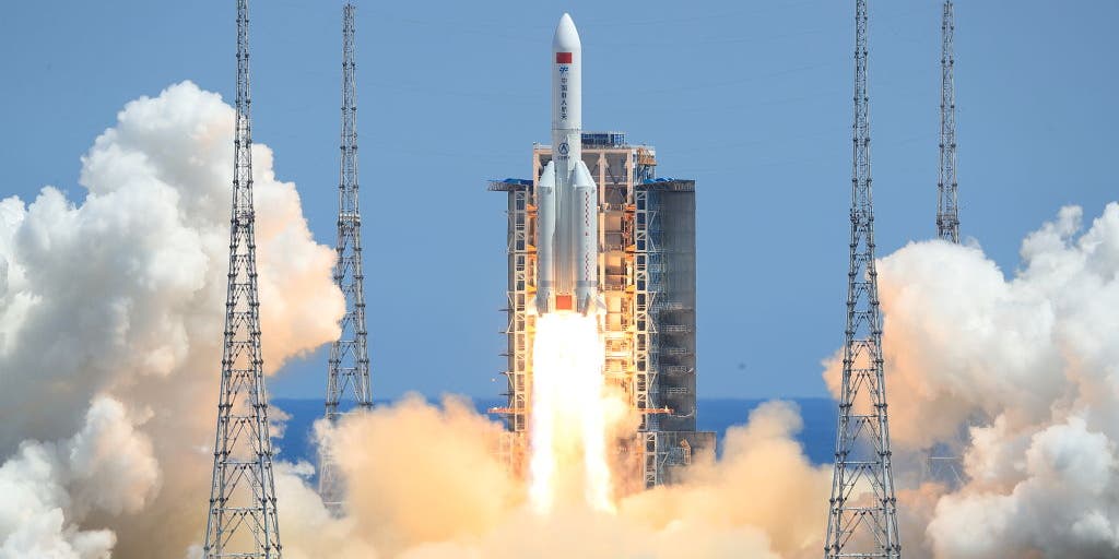 Again? Another Chinese rocket booster crashes back to Earth | Fox Weather
