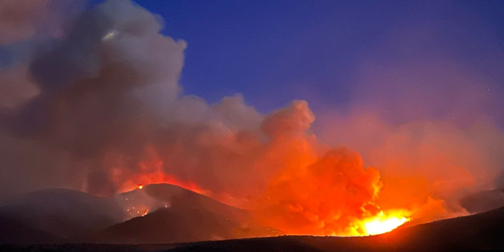 Utah on fire: Out-of-control wildfires burn thousands of acres | Fox ...