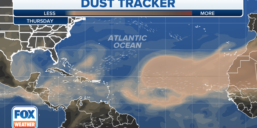 Saharan Dust Continues To Hamper Hurricane Tropical Storm Development In Atlantic As August