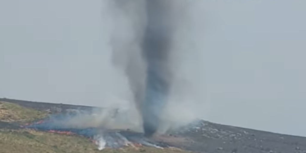 Watch a 'smokenado' form in the skies over Portugal as country faces a ...