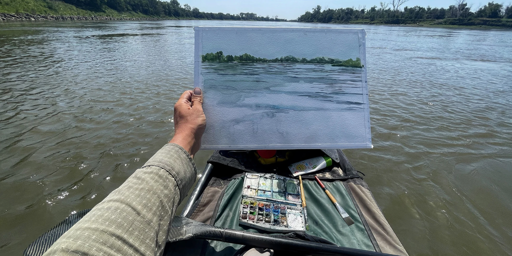 Artist finds hope, hospitality in 2,341-mile paddle along America's ...