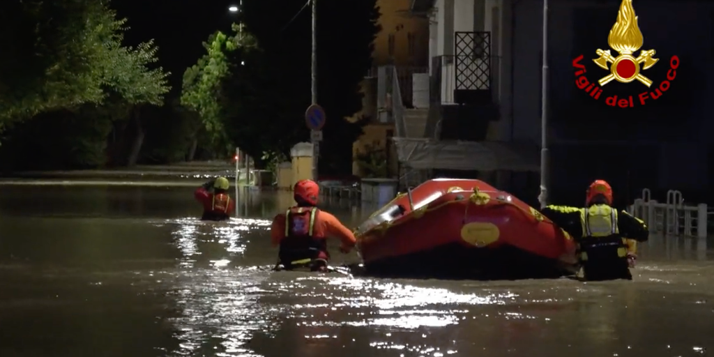 At least 10 dead after floodwater 'tsunami' wreaks havoc in central ...