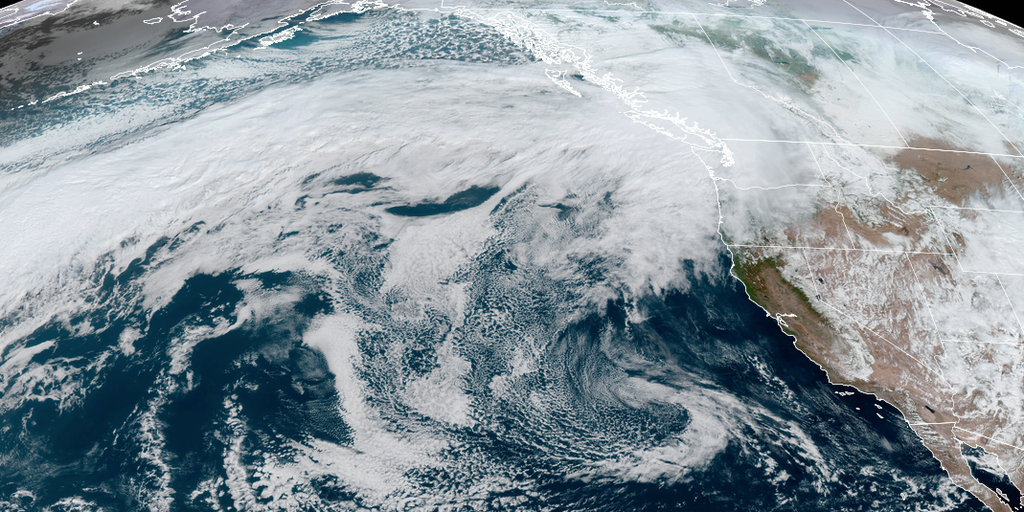 Strong atmospheric river brings flooding rains, strong winds to Pacific ...