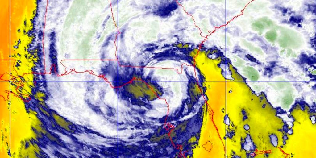 Tropical Depression Nicole tracker: Projected path, watches and ...