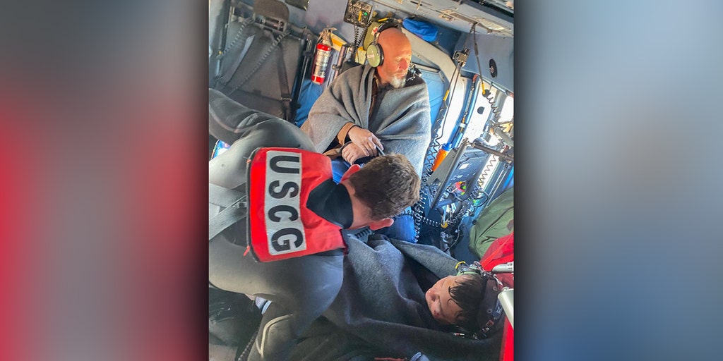 Watch: Coast Guard rescues 3 from Gulf after downed helicopter near ...