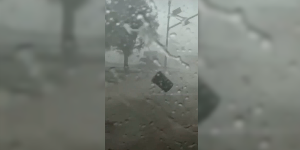 'I am in a tornado': Grapevine, Texas, resident gets stuck inside ...