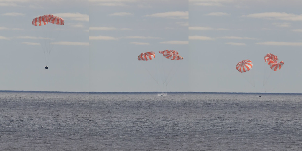 NASA’s Orion splashes down after historic moon mission, paving way for ...