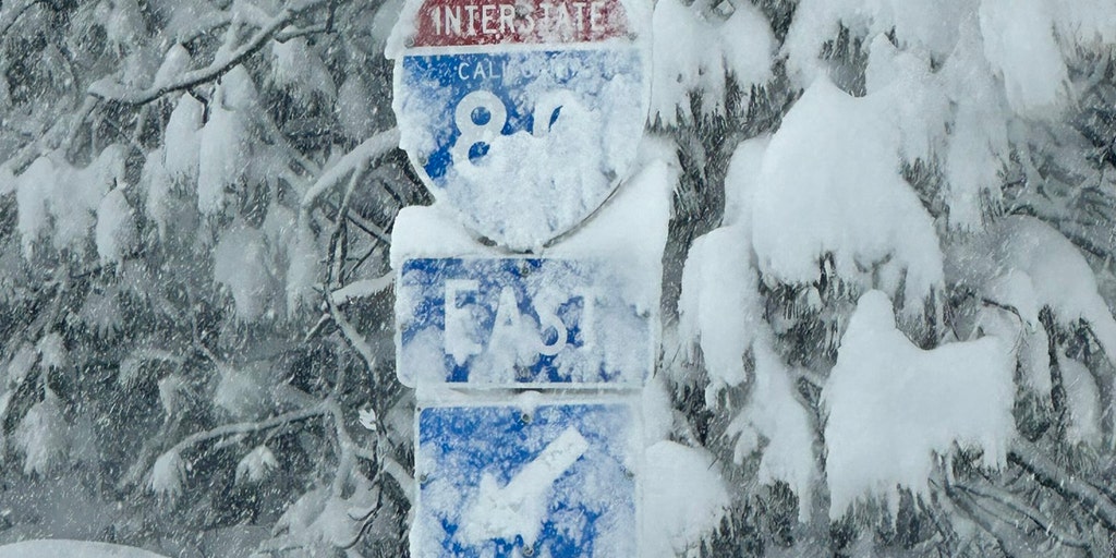 Major winter storm pounds California's Sierra Nevada with 5 feet of ...