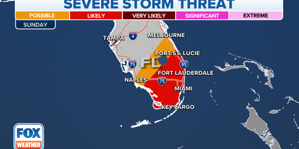 Another Round Of Severe Storms Possible In South Florida Keys To Close