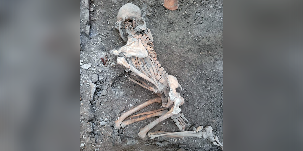 Two skeletons found in Pompeii suggest earthquakes during Vesuvius eruption led to deaths | Fox ...