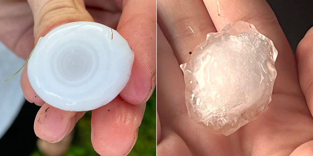 Thunderstorms drop large hail over Texas with threat of storms to ...