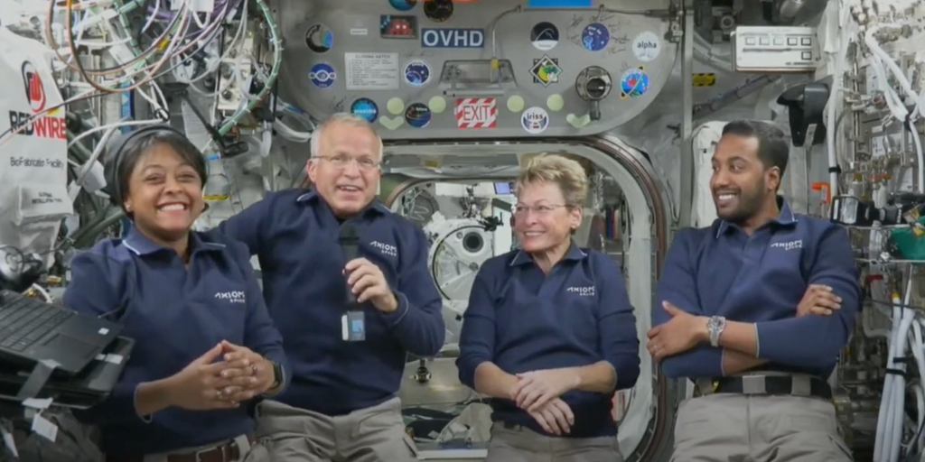Ax-2 astronauts expected to splash down Tuesday evening off Florida ...