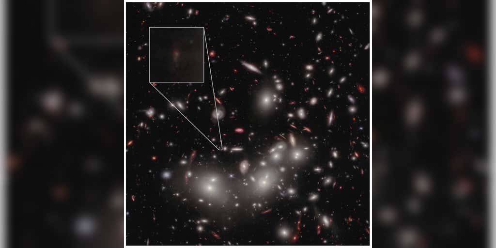 Faintest galaxy yet from early universe spotted by James Webb Space ...