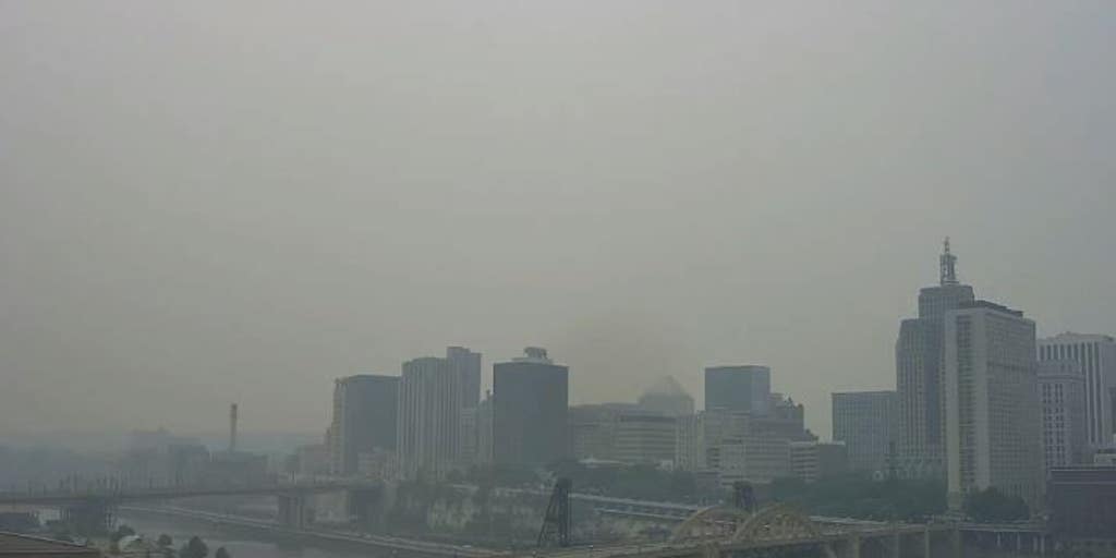 Canadian fires produce worst air quality in memory over Twin Cities | Fox Weather