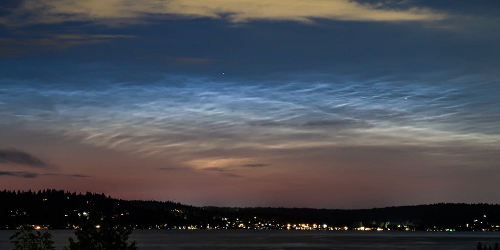 Noctilucent Clouds Rocket