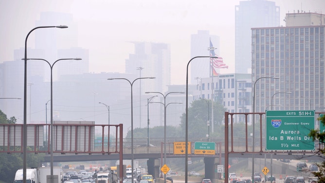 Over 122 million under air quality alerts from Chicago to DC as Canadian wildfire smoke pours ...