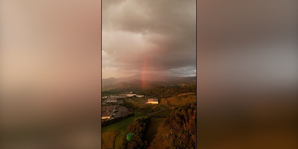 Virginia photographer captures magical footage of rainbow's birth from ...
