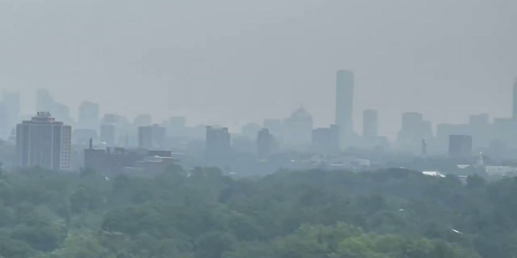Canadian Wildfire Smoke Invades Us With 67 Million Under Air Quality