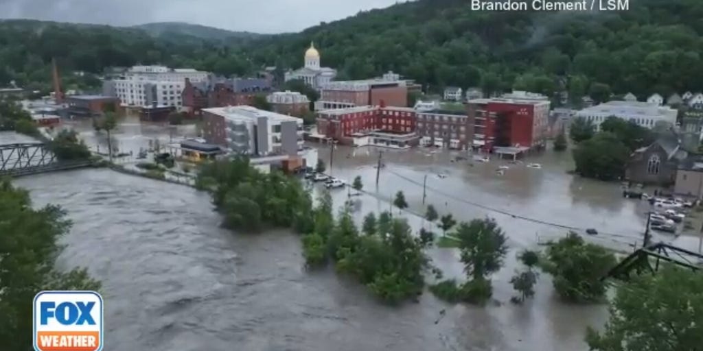 Daylight drone video shows catastrophic flooding submerging downtown ... Daylight drone video shows catastrophic flooding submerging downtown ...