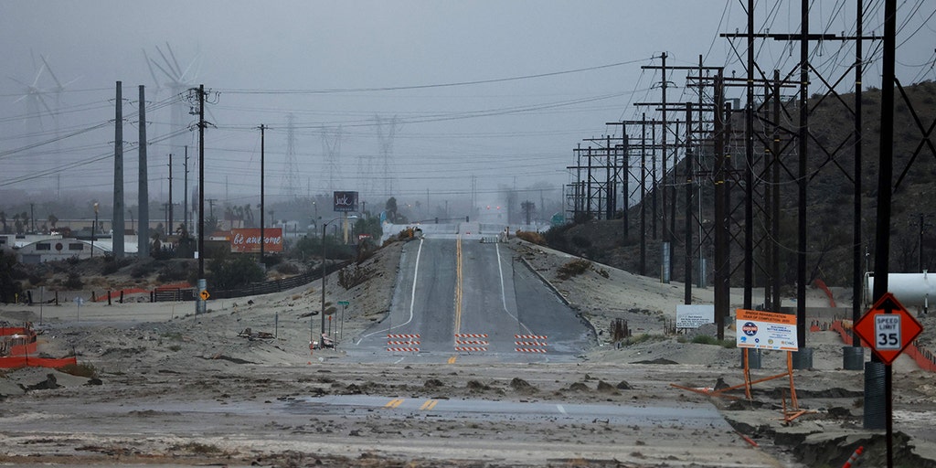 Watch: Hilary's dramatic scenes as the powerful storm batters Southern ...