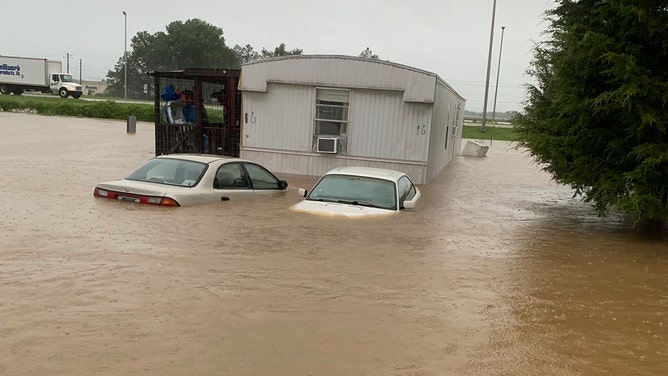 Drone Video Shows Northwest Tennessee Inundated After Flash Floods