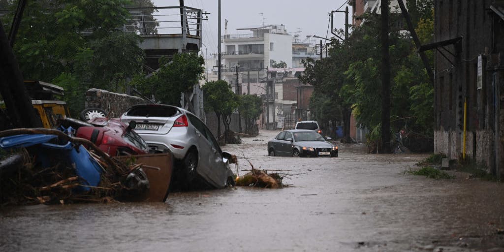 At least 11 dead across Balkans as Greece's 30 inches of rain marks ...