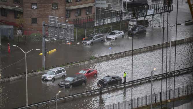 Widespread Flash Flooding Grinds New York City To Halt Amid Record
