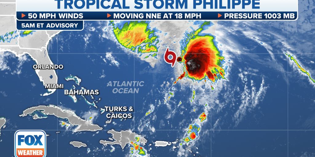 The Daily Weather Update from FOX Weather: Philippe raking Bermuda on ... The Daily Weather Update from FOX Weather: Philippe raking Bermuda on ...