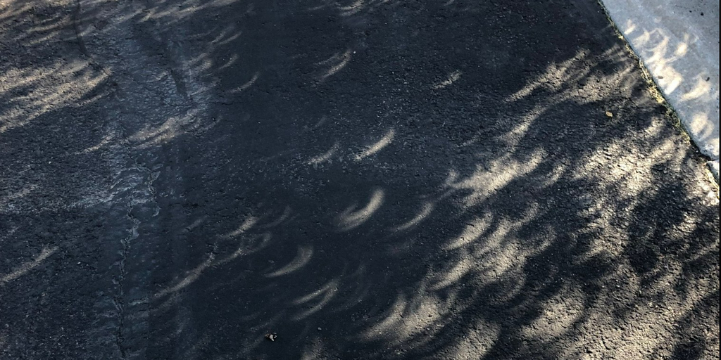 Phenomenon of crescent-shaped shadows wows spectators across the ...