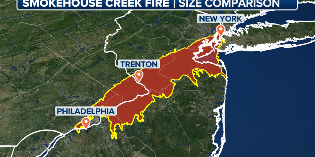 How big is the Smokehouse Creek Fire in Texas? | Fox Weather