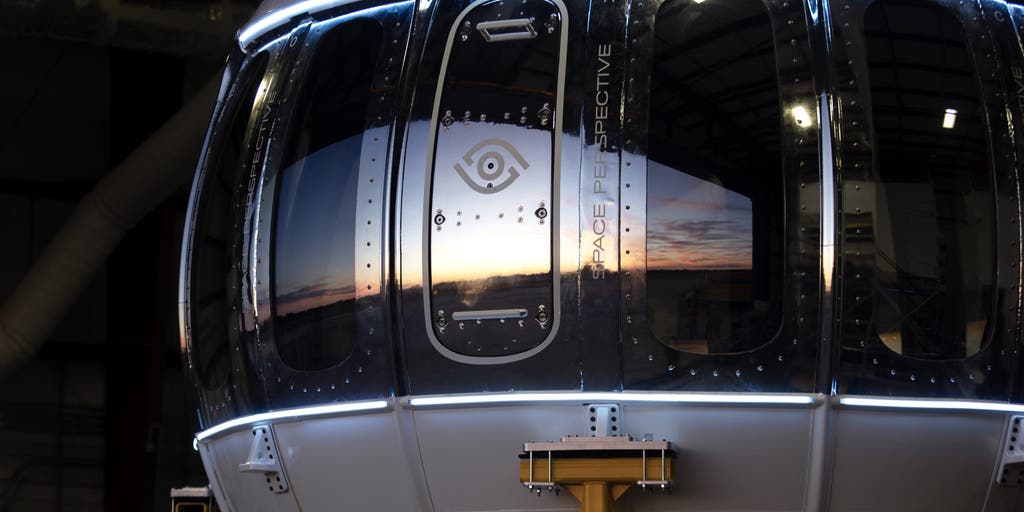 First look at stratosphere passenger balloon capsule with 360-degree ...