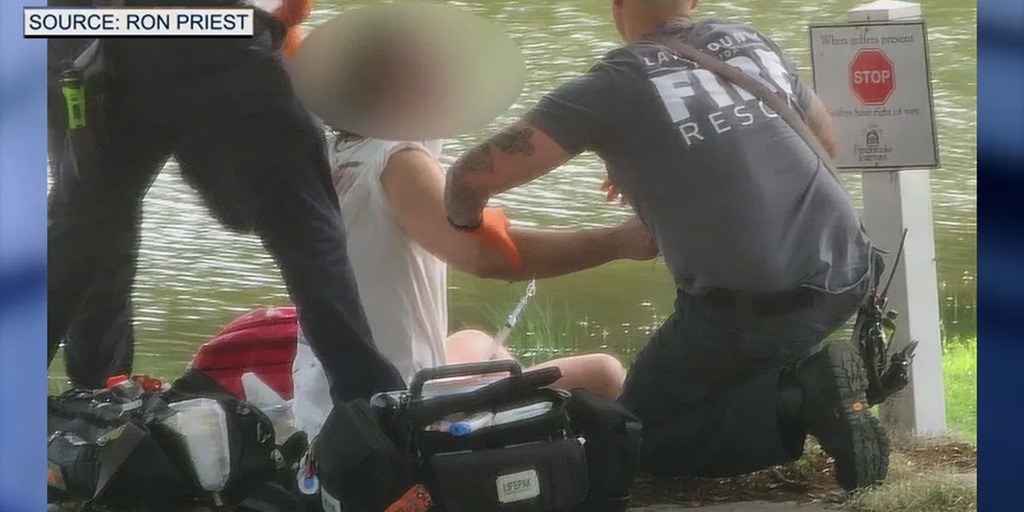 Massive alligator attacks Florida man fishing in golf course pond | Fox ...