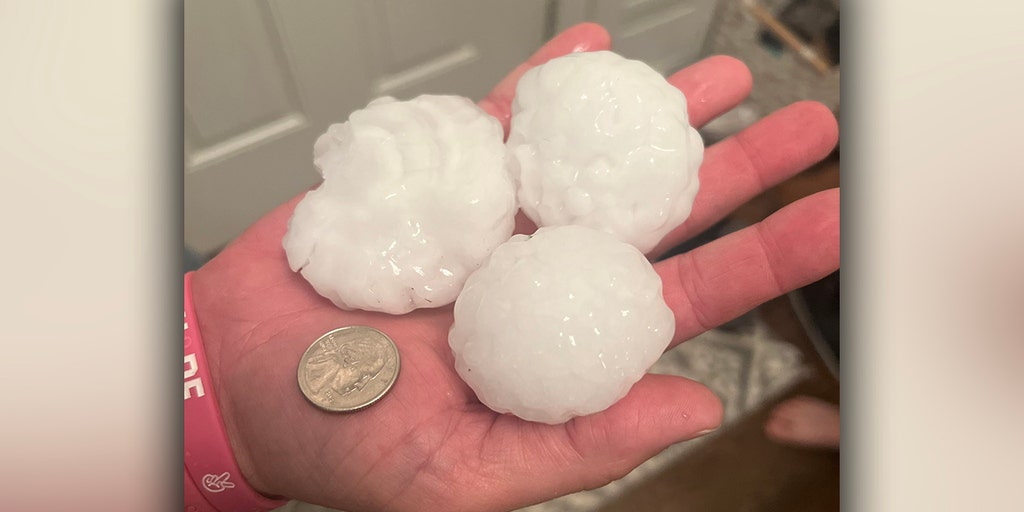 Texas storms produce giant hail, likely tornadoes | Fox Weather
