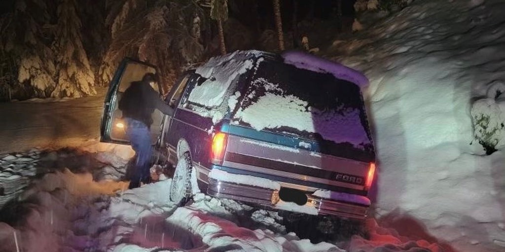 California man stranded in winter storm after directions take him ...