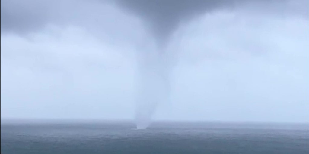 Watch: Rare waterspout swirls off the Oregon coast | Fox Weather