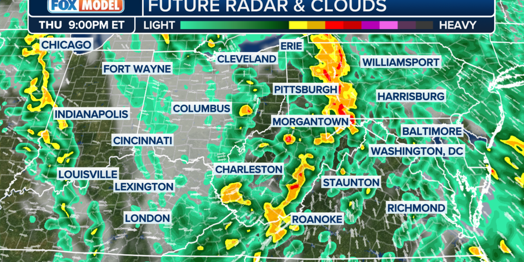 Tornado Watch issued for parts of Ohio Valley, Appalachia Thursday ...