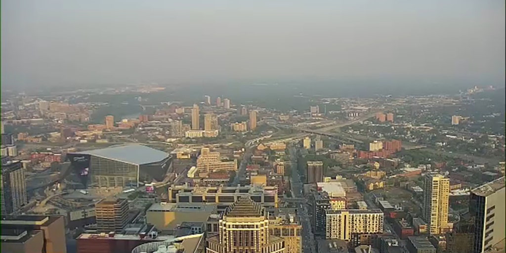 Canadian wildfire smoke chokes Midwest with poor air quality again ...