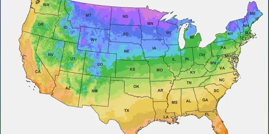 USDA updates its 2024 Plant Hardiness Map: Find out what planting zone ...