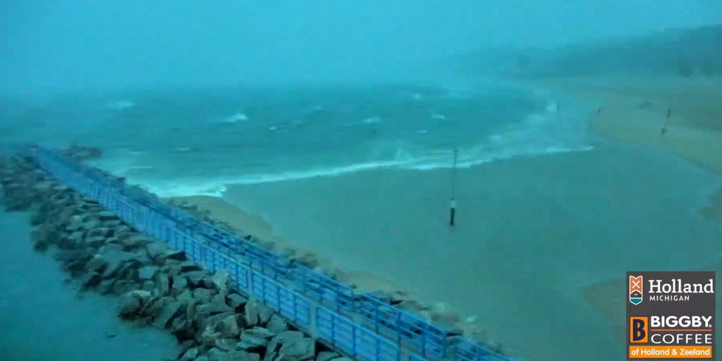 Meteotsunami strikes Holland, Michigan, during severe storms Tuesday ...