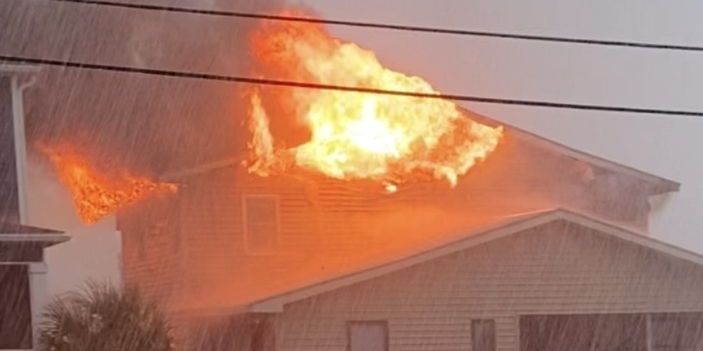Man survives lightning strike, saves mother from burning home in South ...