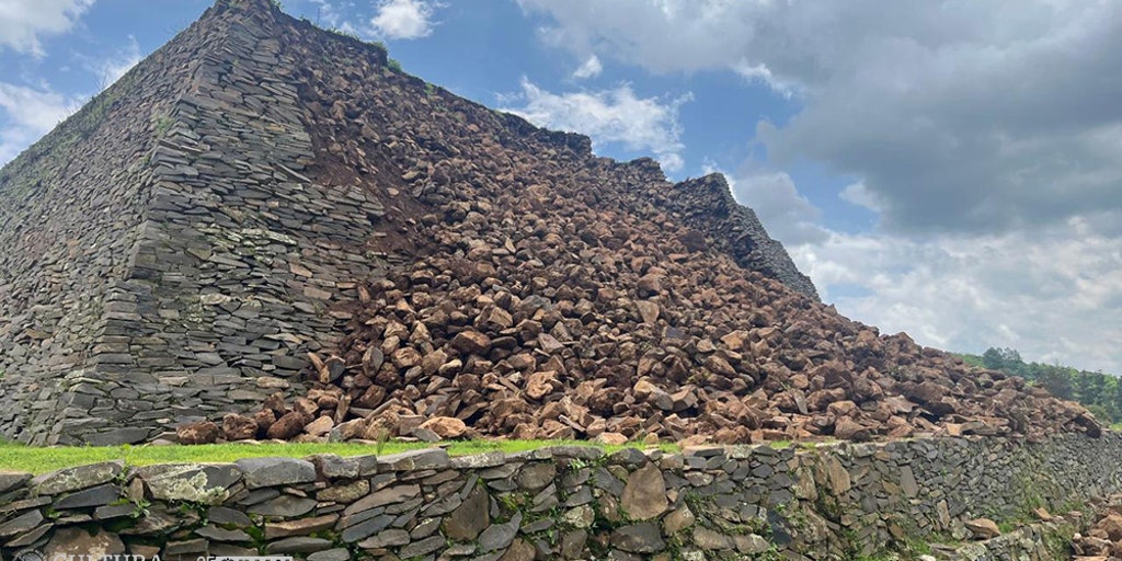 Ancient pyramid in Mexico damaged by heavy rain, drought | Fox Weather