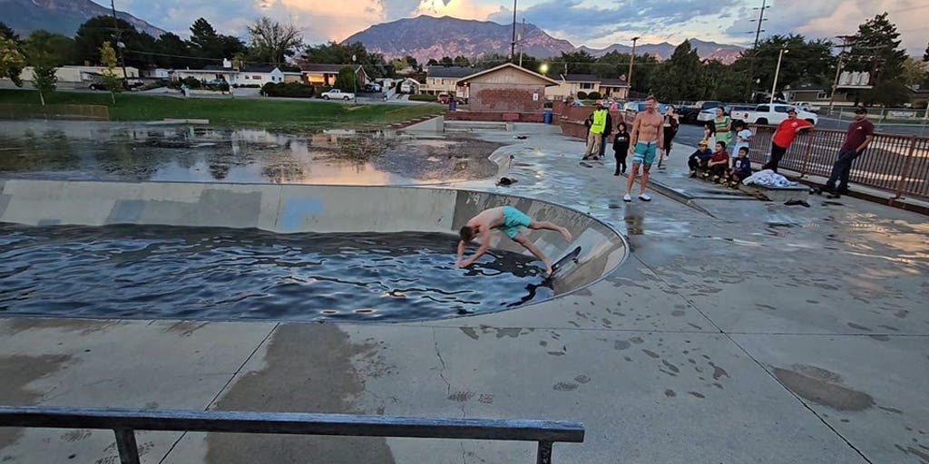 VIDEO: Wild weather unleashes flash flooding in Utah turning roads into ...