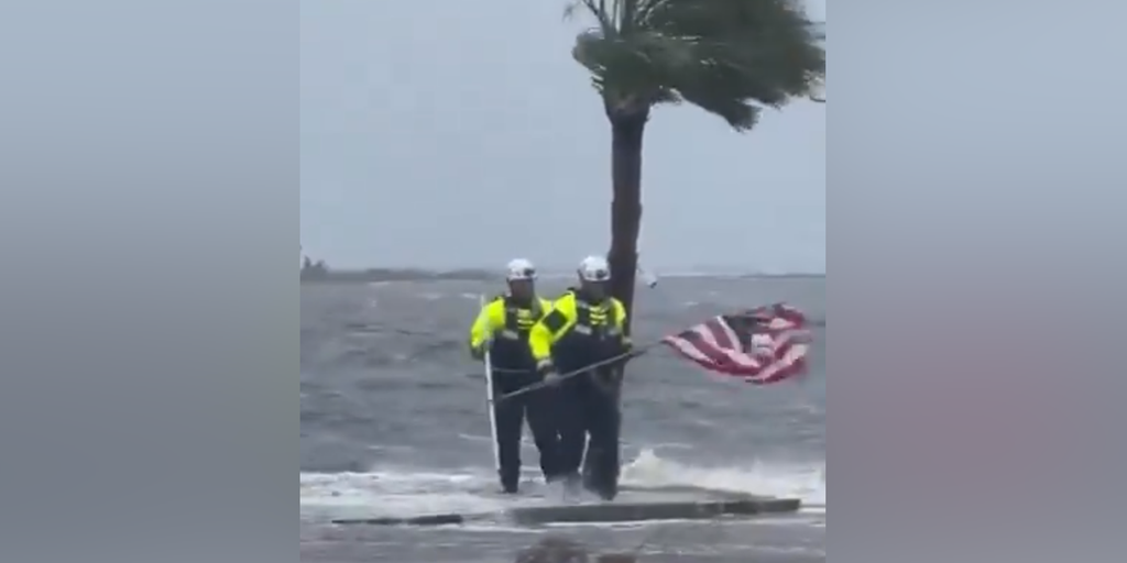 VIDEO: FEMA's Florida Task Force 2 saves American flag during Hurricane ... VIDEO: FEMA's Florida Task Force 2 saves American flag during Hurricane ...