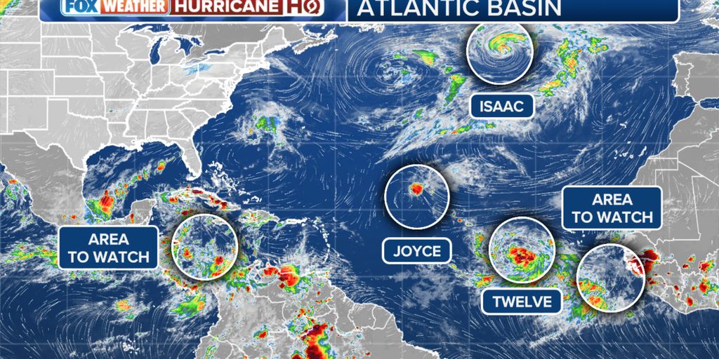 Increasing chances of tropical development in Gulf as new area to watch ...