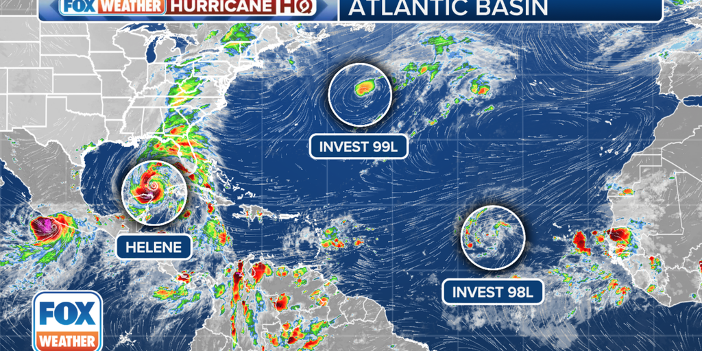 2 disturbances being closely watched in Atlantic as Helene aims for ...