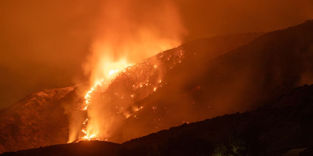 California's Line Fire smoke degrades air quality to 'very unhealthy ...