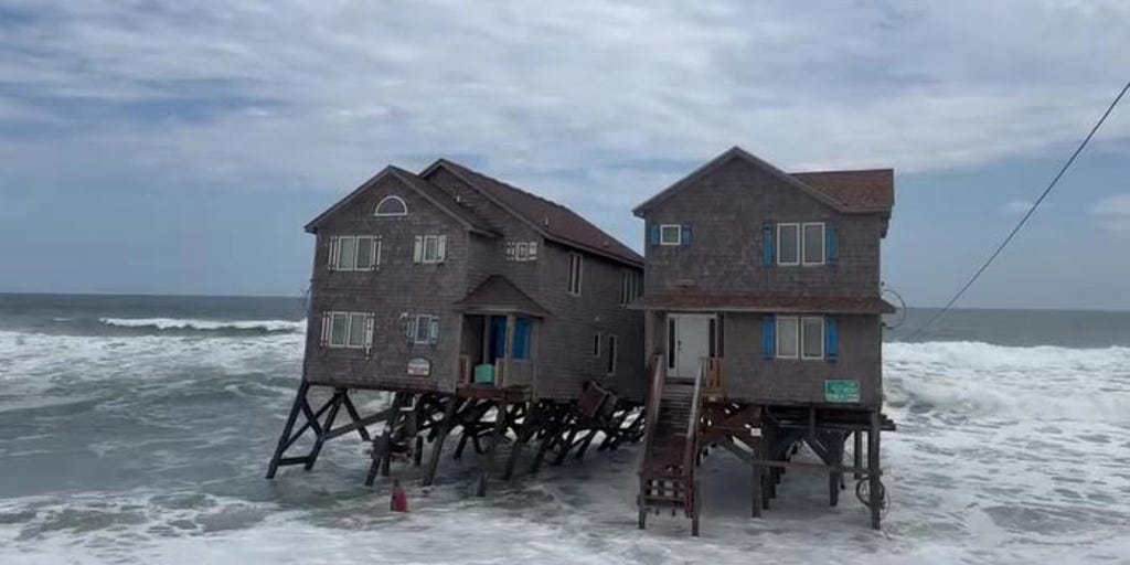 Rodanthe sees 10th home collapse in 4 years Tuesday | Fox Weather