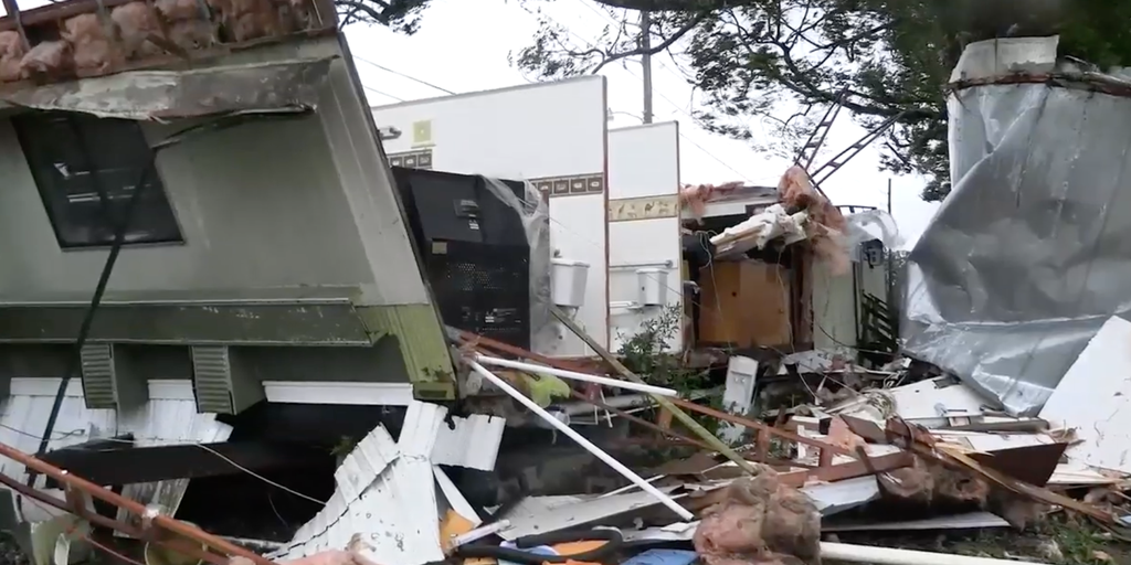 VIDEO: Homes, infrastructure destroyed as Francine blasted Louisiana ...