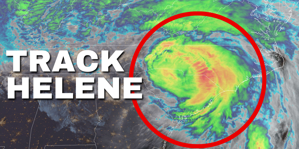Tracking Helene: Live maps, power outages, wind projections and more | Fox Weather